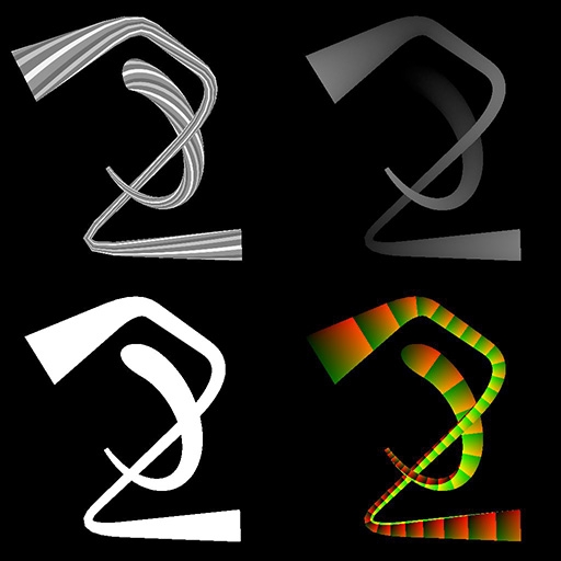 Spline Mapper Grayscale | Substance 3D Designer