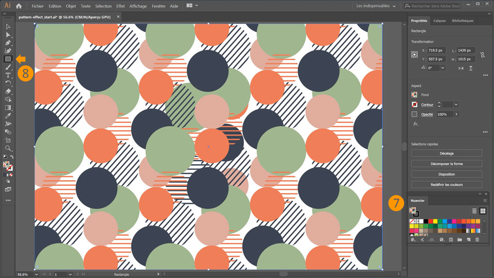 Comment créer un effet de motif avec Adobe Illustrator | Tutoriels ...