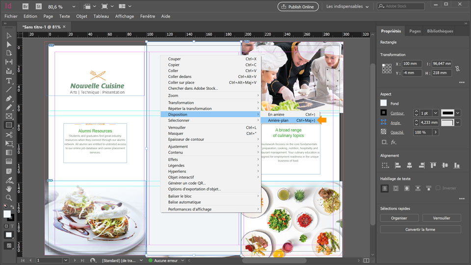 Cr ation D une Brochure Dans InDesign Tutoriels Adobe InDesign