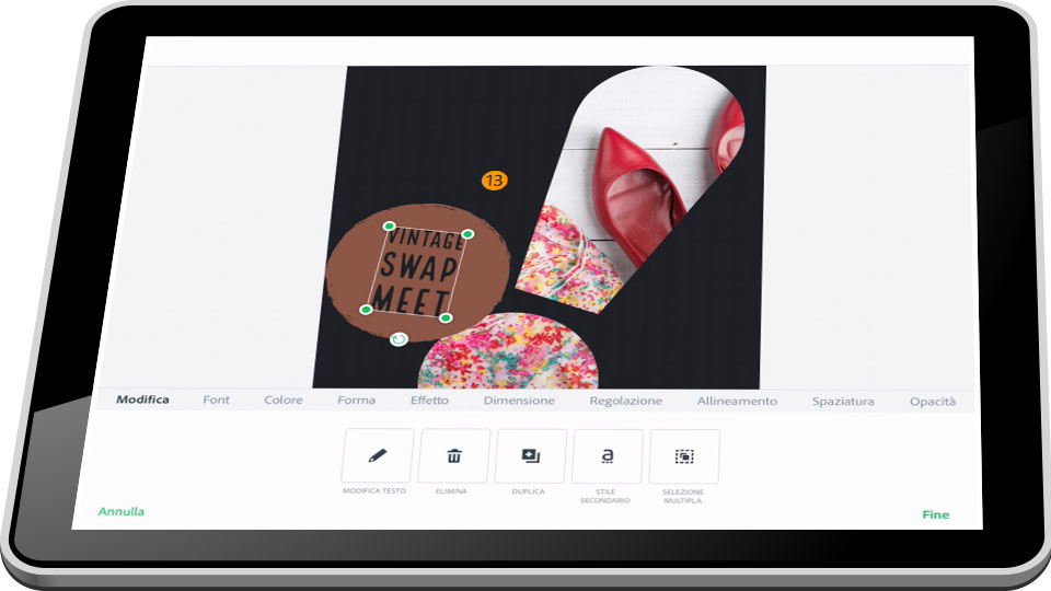 Come creare un post per i social con Adobe Spark | Adobe Learn ...